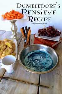 Dumbledore's Pensieve Recipe - Rae Gun Ramblings