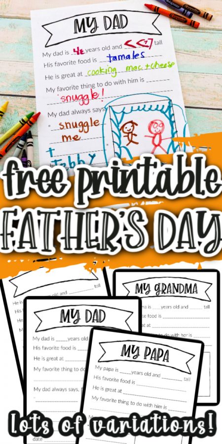 Free Father's Day Printables - Rae Gun Ramblings